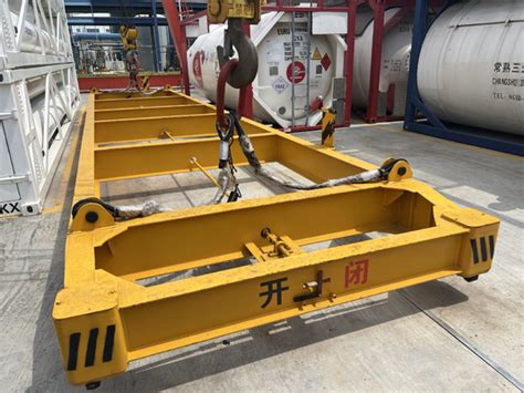 20m Lifting Height Quay Container Crane Spreader 20 45t Load Capacity