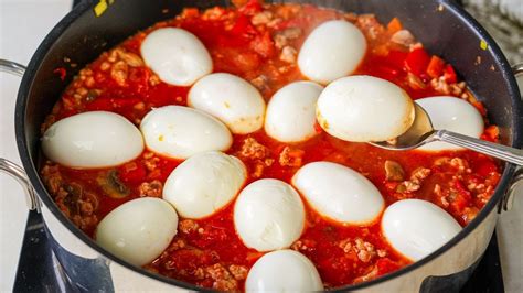 Никога не съм яла толкова вкусни яйца! Лесно и вкусно ястие, приготвено ...