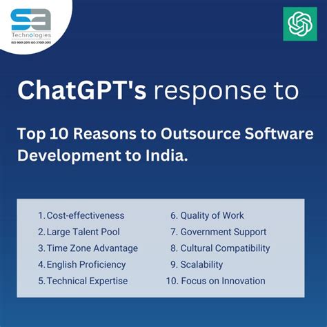 Sa Technologies Inc On Linkedin Chatgpt Satech Chatgptresponse