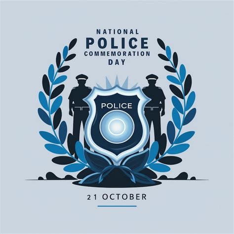 National Police Commemoration Day Illustration Premium Ai Generated Image