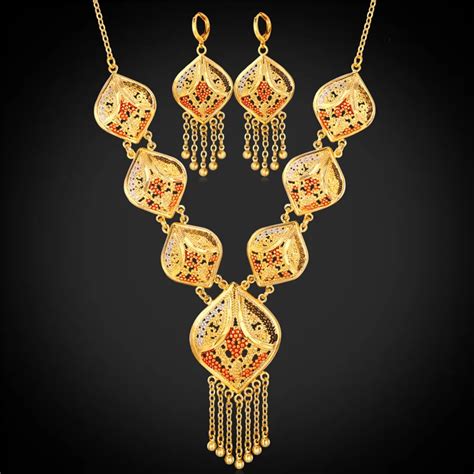 Aliexpress Buy Gold Color Indian Jewelry Set Women Tassel