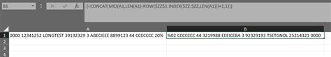 How To Reverse Text In Excel Without Vba Stack Overflow