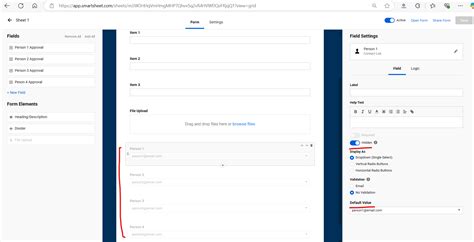 Assign Approver Option Or Send Notification Smartsheet Community