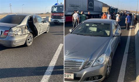 Son dakika Ankarada işçileri taşıyan servis kaza yaptı Çok sayıda