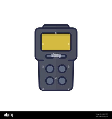 Gas Detector Icon With Outline Stock Vector Image Art Alamy