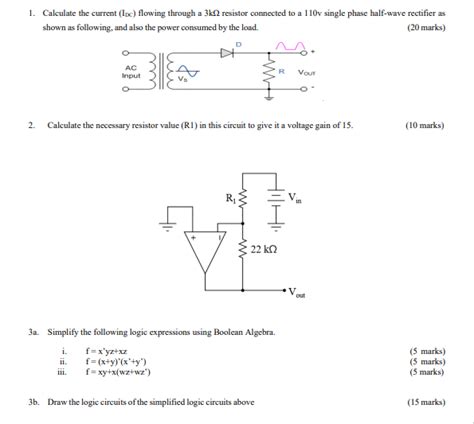 Solved Calculate the current IDC flowing through a kΩ Chegg