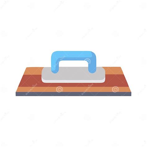 Essential Grout Float Tool For Tiling Stock Illustration Illustration