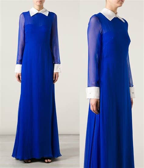 Celebrity Style How To Wear A Collared Dress