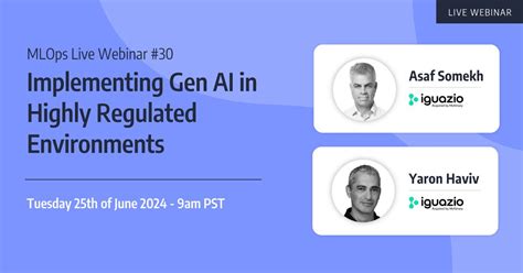 Iguazio Acquired By Mckinsey On Linkedin Implementing Gen Ai In
