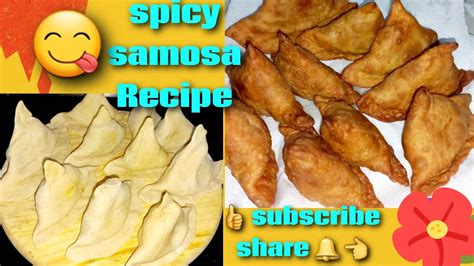Samosa Recipe Chatpata And Spicy Samosa Recipe Youtube