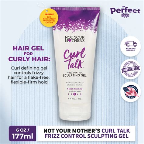 Not Your Mothers Curl Talk Frizz Control Sculpting Gel 60 Fl Oz