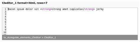 Type Text TCA Reference 8 7 Documentation