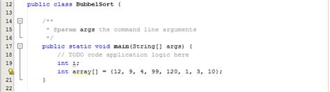 Pengurutan Array Dengan Teknik Bubble Sort Pada Java Netbeans Informasi Perkuliahan Terupdate