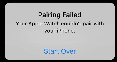 Pairing Failed Your Apple Watch Couldnt Pair With Your Iphone Fix