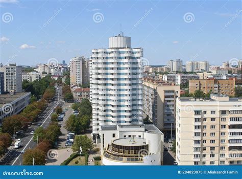Urban Landscape Of Late Soviet Architecture A Combination Of Styles Of