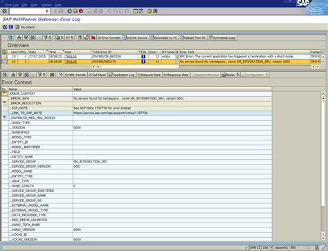Solved No Service Found For Namespace Name Smintegrati Sap