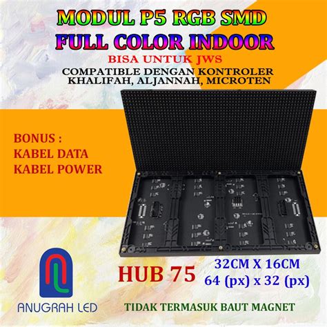 LED MODUL P FULL COLOR RGB SMD INDOOR Hanya Panel Atau Panel Magnet ANUGRAHLED
