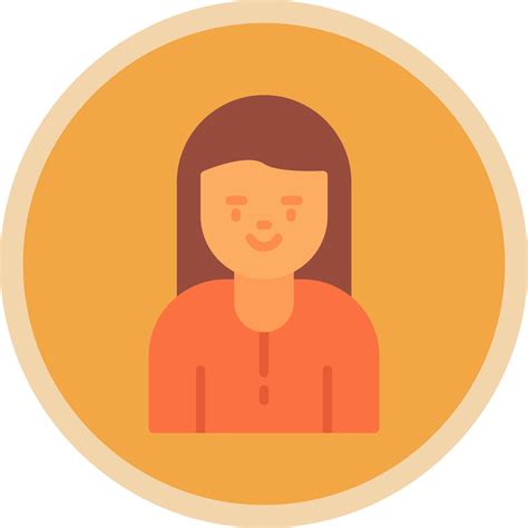 Girl Vector Icon Design 21233285 Vector Art At Vecteezy
