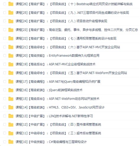喜科堂 零基础net全栈开发