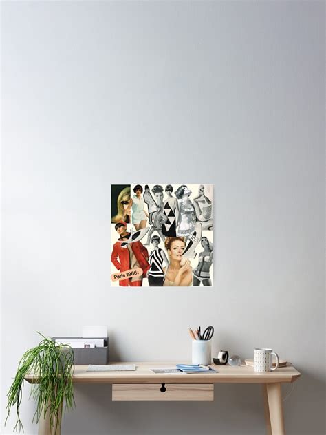 60s 1960s Sixties Mod Fashion Retro Vintage Poster For Sale By