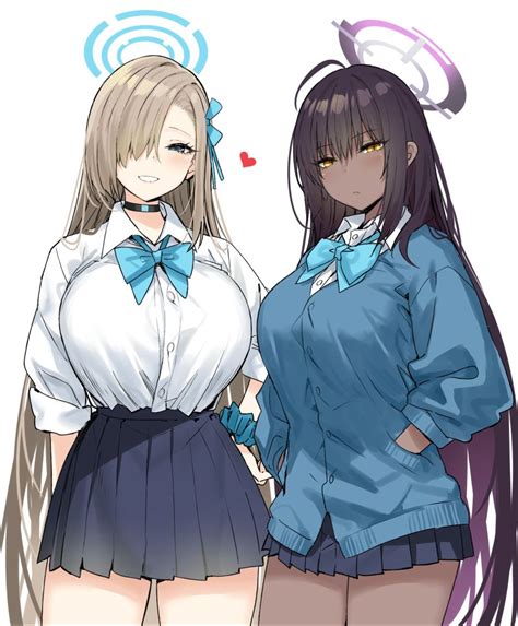 블루아카 아스나 카린 유머 게시판
