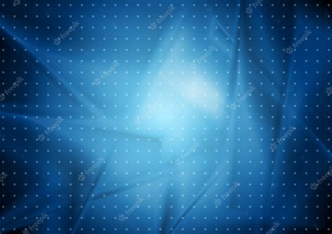 Premium Vector Blue Abstract Wavy Dotted Background