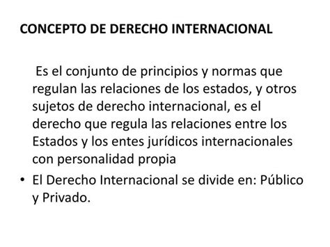 Definición De Derecho Internacional Qué Es Significado Y Concepto