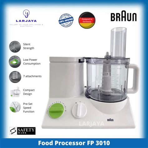 Jual Braun Food Processor Fp3010 Tribute Collection Di Seller Smartans Kapuk Kota Jakarta