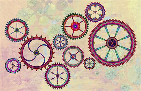 Connected Cogs Illustration Stock Image C0398260 Science Photo