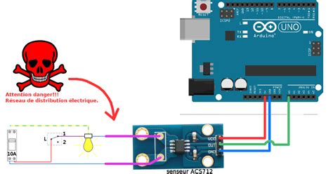 senseur de courant alternatif acs712 capteur invasif mchobby le blog