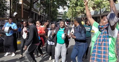 Demonstrations In Kenya Raila Odinga Heads To Kamukunji As Police