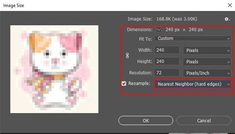how to resize pixel art in photoshop clipping images