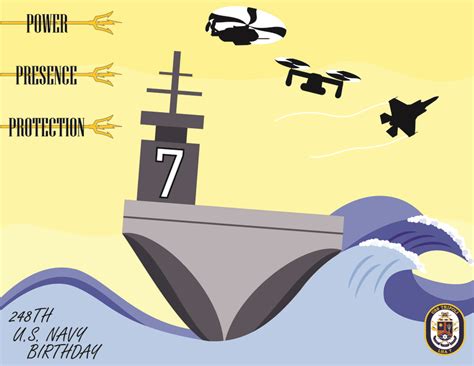 Dvids Images U S Navy Birthday Graphic