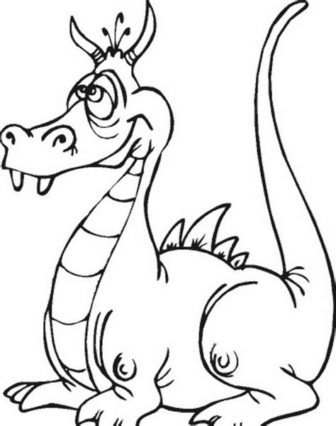Drago Di Fantasia Da Colorare Disegni Da Colorare