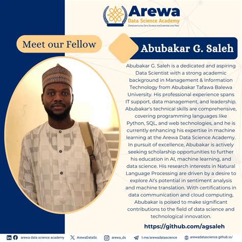 Arewa Data Science Academy On Linkedin Arewads