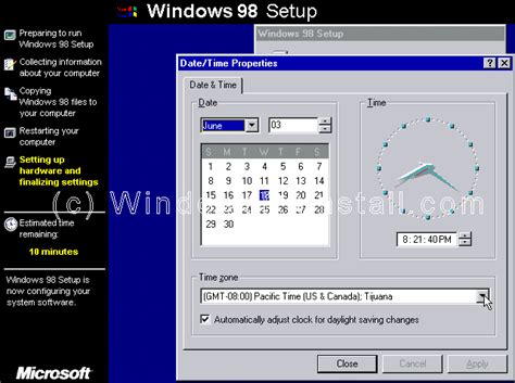 Microsoft S Windows 98 Reinstall Windows With A Boot Disk And From The Hard Drive