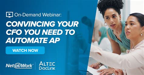Altec Document Management Convincing Your Cfo You Need To Automate Ap
