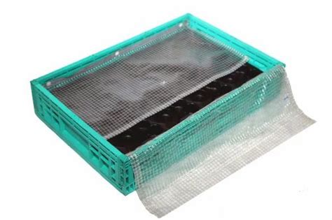 Blue Industrial Plastic Crate Dimension 600x 400x 120 Mm At Rs 300 In