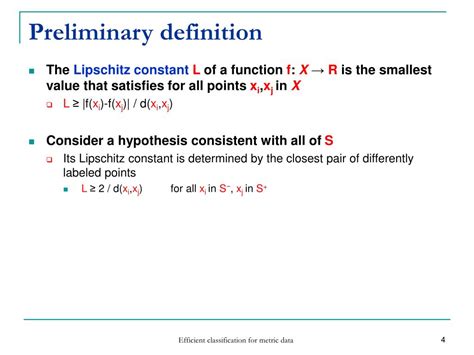 Ppt Efficient Classification For Metric Data Powerpoint Presentation Id 5354744