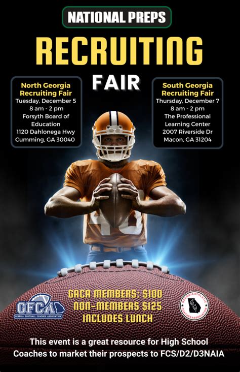 Recruiting Fairs Georgia Coaches Association