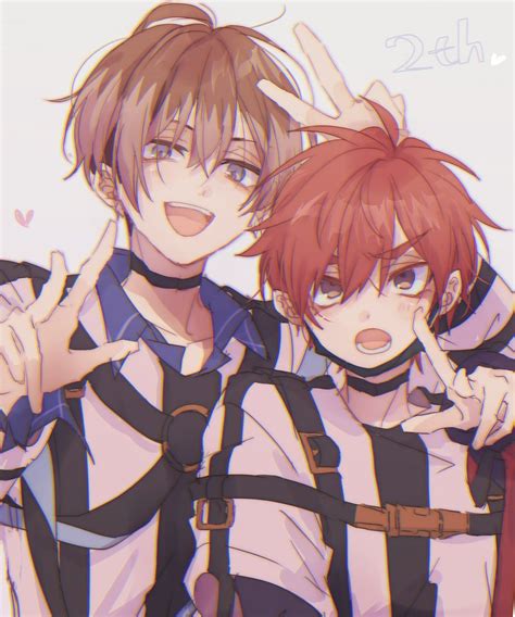 Kajiyama Fuuta And Kayano Mikoto Milgram Drawn By Kaoru05 Danbooru