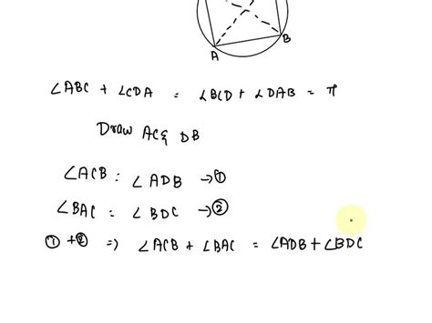 Solved Suppose The Vertices A B C D Of A Quadrilateral Abcd Lie On