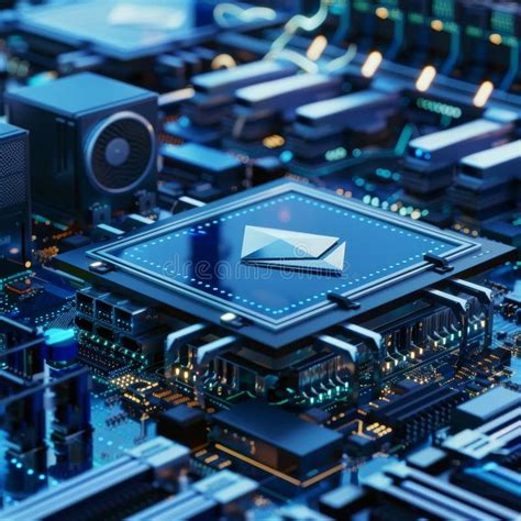 Cutting Edge Technology Adopted In Ethereum Mining Stock Illustration Illustration Of