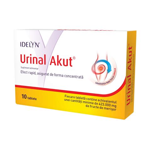 Pachet Urinal Gel Intim 200 Ml Urinal Akut 10 Capsule Farmacia