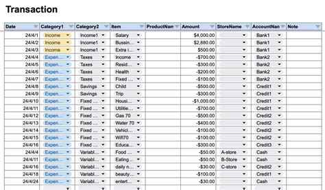 Spreadsheet Kakeibo For Freelancers Free Download Kakeibo Life