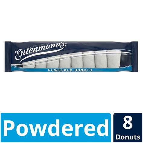 Diet Info For Entenmann S Powdered Mini Donuts 8 Count Spoonful