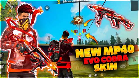 New Cobra Mp40 Evo Skin Free Fire Desi Gamers Youtube