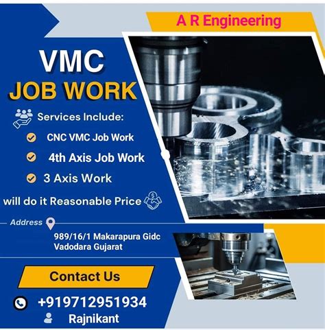 Cnc Vmc Machine Operator Job Vadodara
