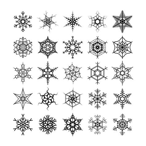 Six Point Snowflake Images Free Download On Freepik