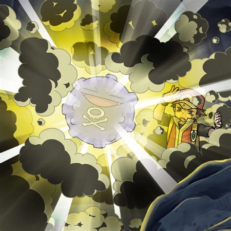 Natsunagi Takaki Koffing Red Pokemon Nintendo Pokemon Pokemon Frlg Artist Request Check